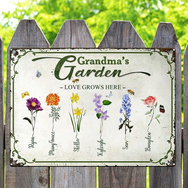 Grandma Wood Sign - Etsy