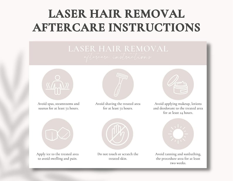 Laser Hair Removal Aftercare Instructions | Laser Hair Removal ...