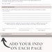 Makeup Artist Client Intake Form | Makeup Client Form | Makeup Artist ...