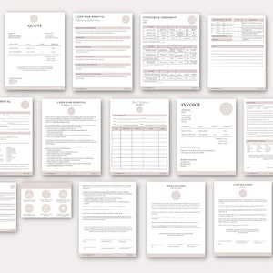 Laser Hair Removal Document Bundle | Laser Hair Removal Form Templates ...
