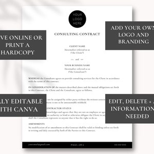 Independent Consultant Contract Template | Consulting Services Contract ...