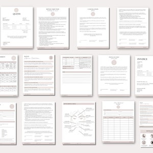 Botox Injection Document Bundle Botox Client Form Editable Botox Form ...