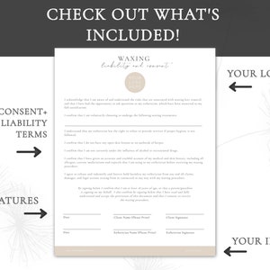Waxing Client Liability and Consent Form | Professional Waxing ...