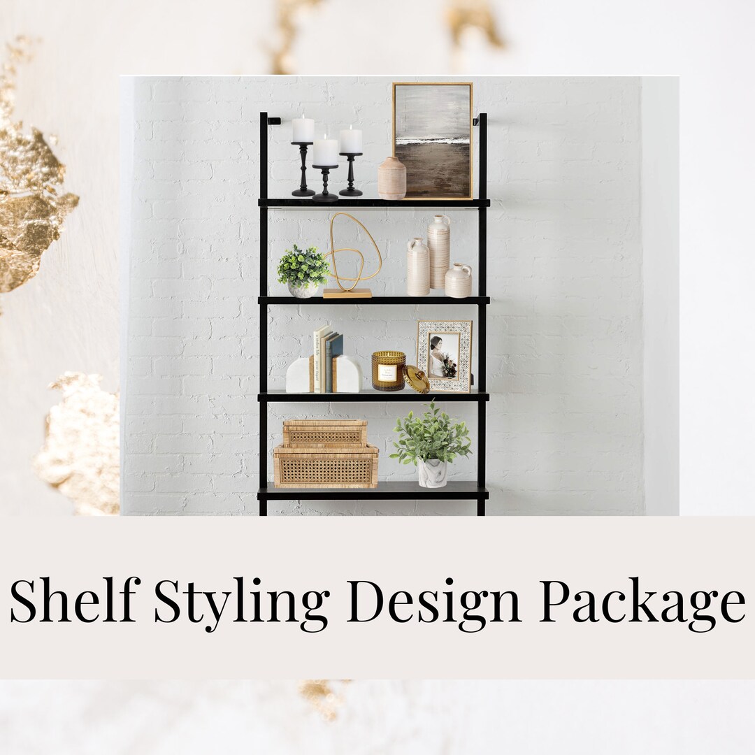 Custom Shelf Styling Design Package - Etsy