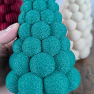 Bubble Christmas Tree, Modern Holiday Decor, Minimal Festive Ornament ...