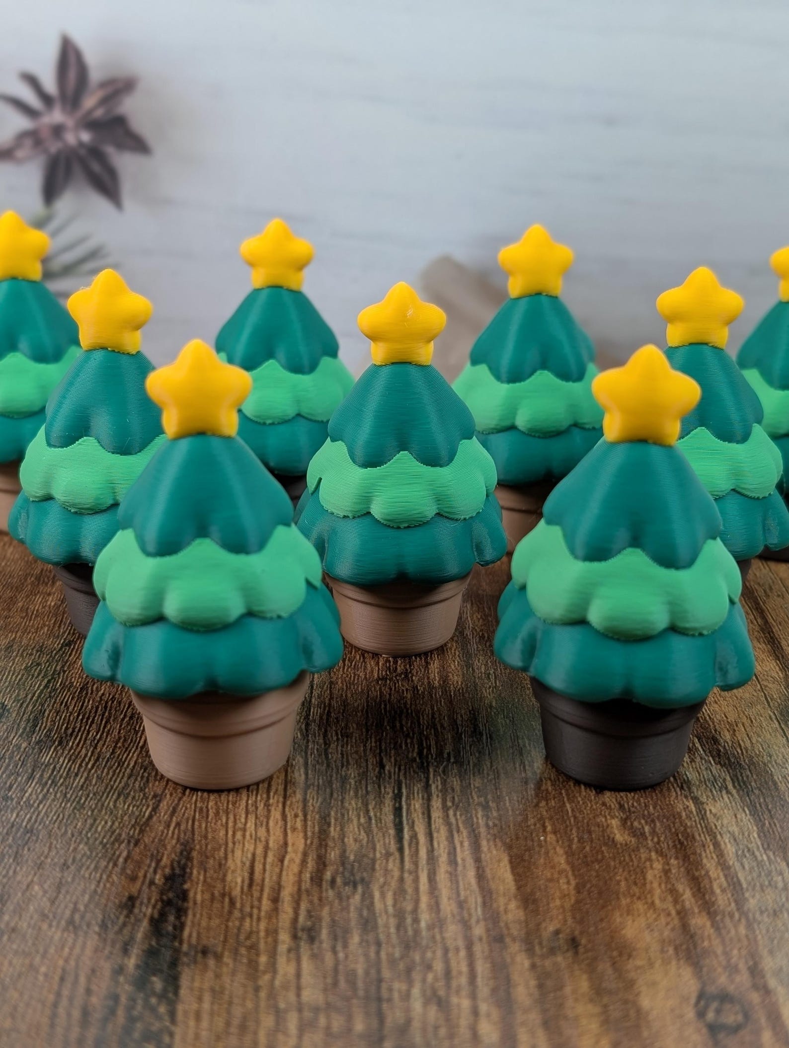 3D Printed Christmas Tree Clicker Toy, Christmas Anxiety Fidget - Etsy