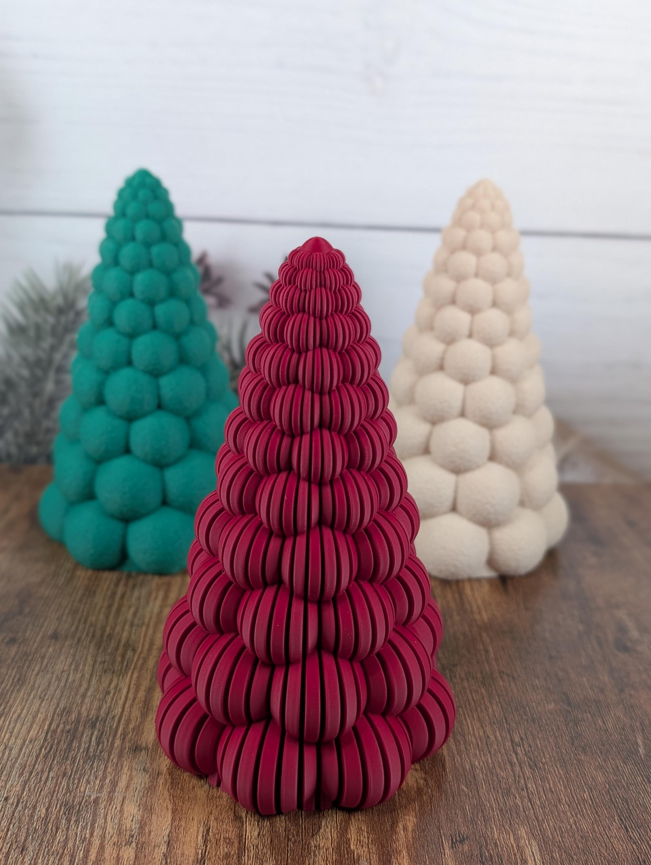 Bubble Christmas Tree, Modern Holiday Decor, Minimal Festive Ornament ...