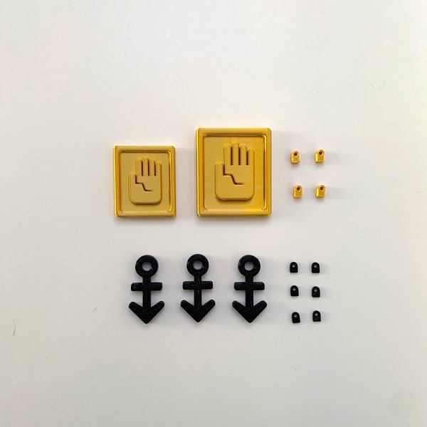 3d Printed Hat Pins - Etsy