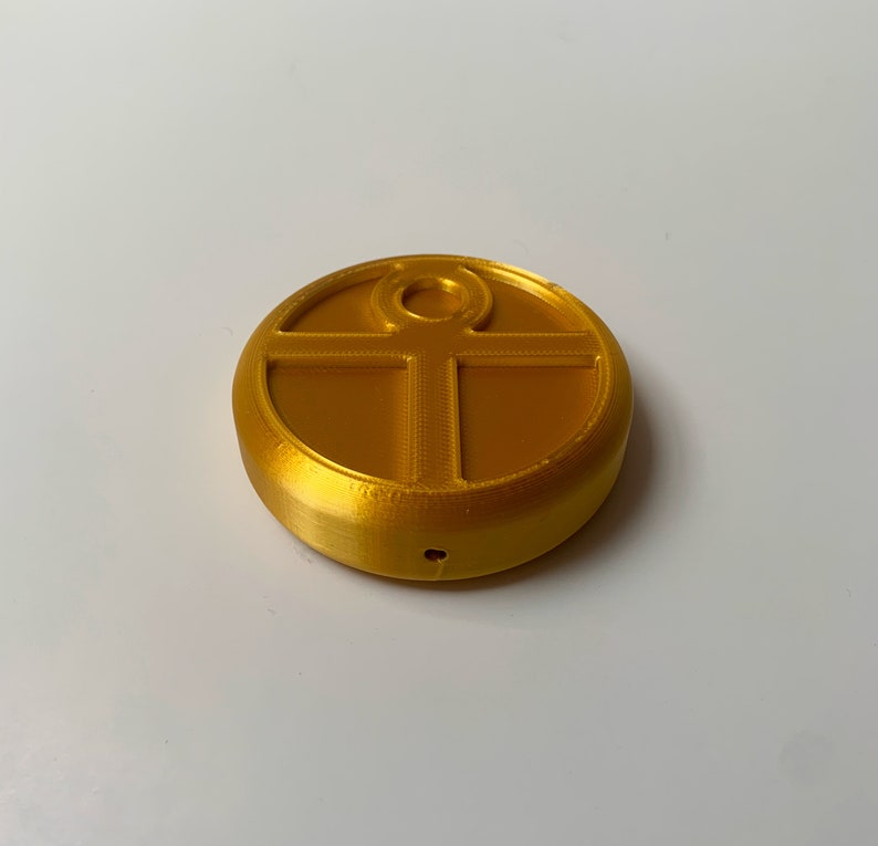 3d-printed Gold Necklace for Cosplayers - Etsy