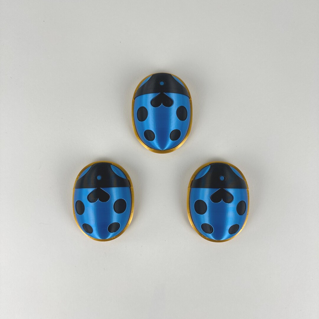 3d-printed Ladybug Brooches for Cosplayers - Etsy