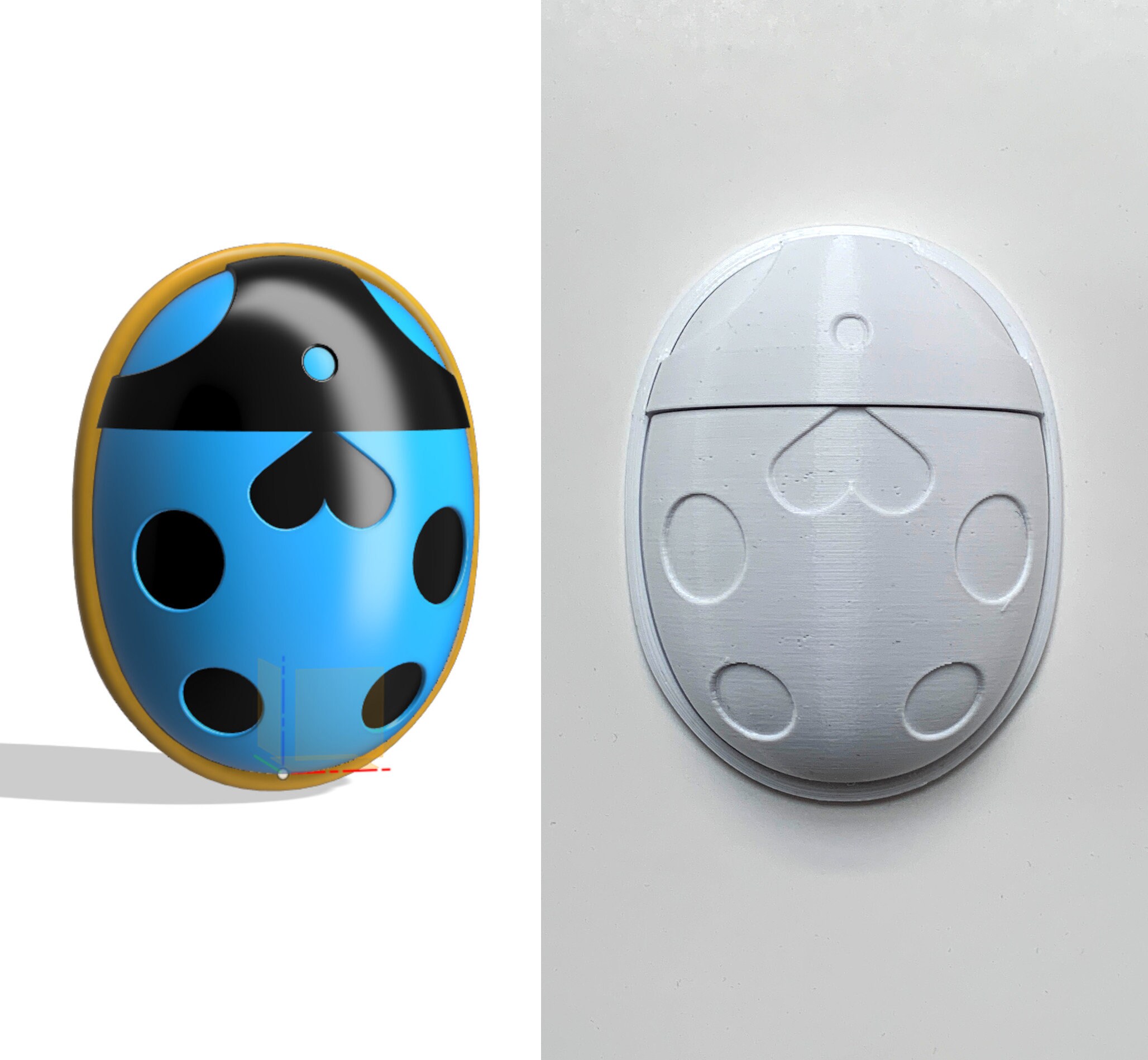 3d-printed Ladybug Brooches for Cosplayers - Etsy Australia