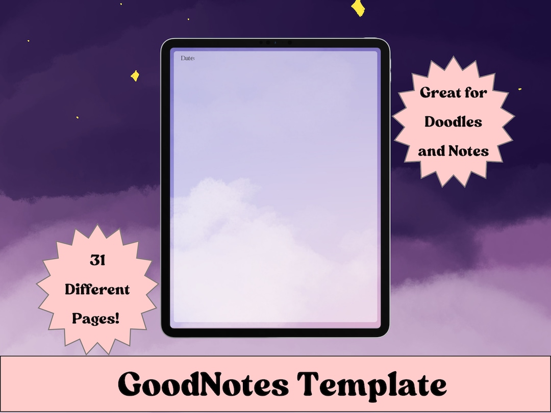 Goodnotes Template, Goodnotes Journal, Digital Journal, Digital ...