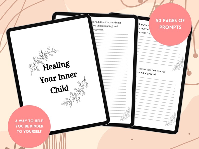 Inner Child Healing Guide: 50-page Self-therapy Workbook (PDF Download ...