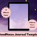 Goodnotes Journal Template, Daily Journal, Digital Notebook, Goodnotes ...