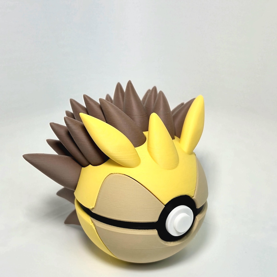 3D Printed Pokeball | #0028 - Sandslash | Pokemon Inspired Toy ...