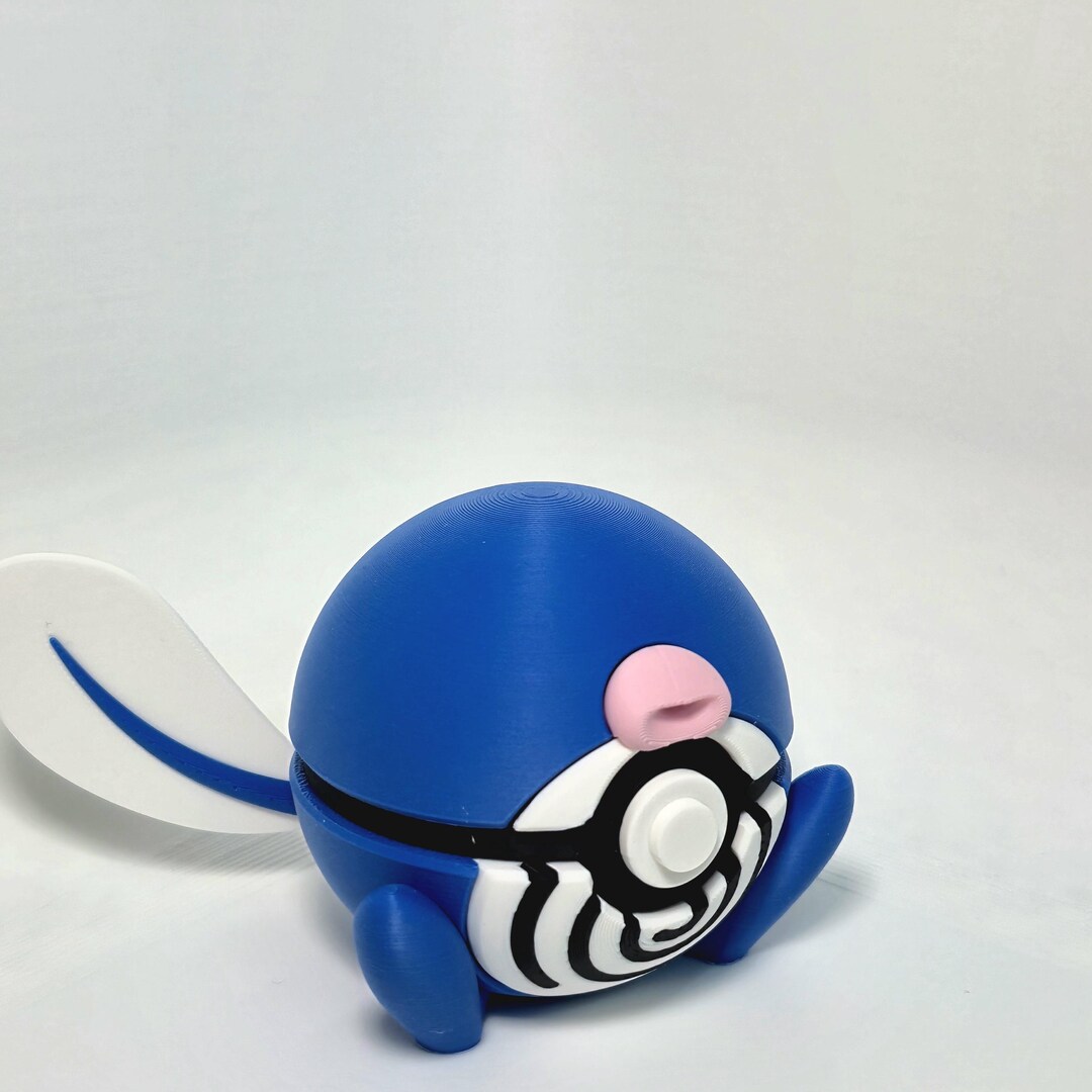 3D Printed Pokeball | #0060 - Poliwag | Pokemon Inspired Toy ...
