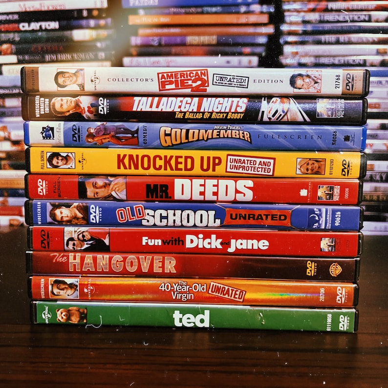 10 Comedy Movies - DVD MYSTERY BOX - Over 10,000 Titles in Inventory - Etsy
