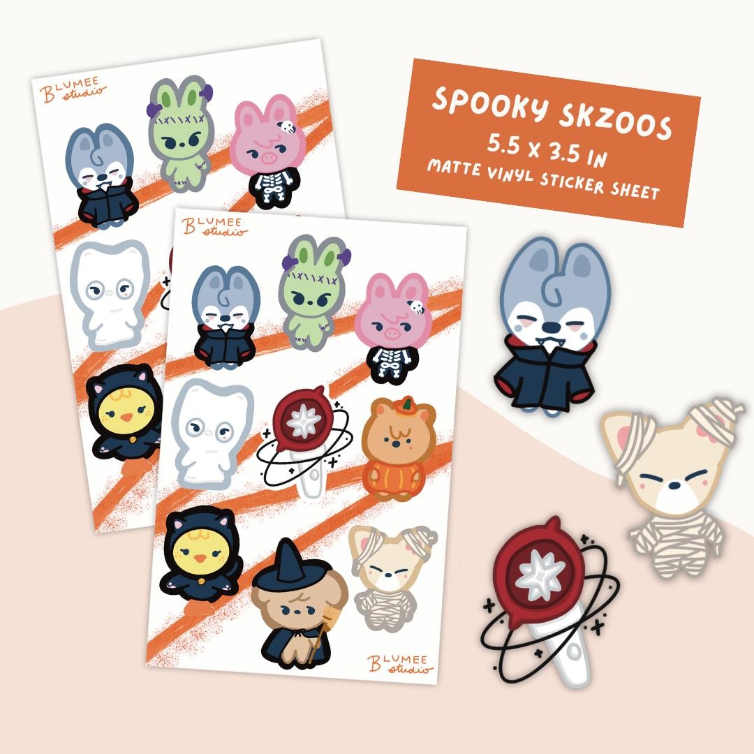 Spooky Skzoos - Etsy