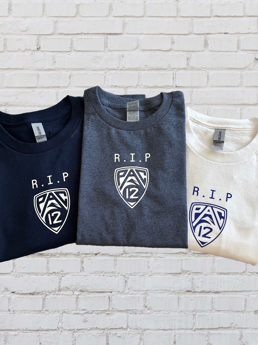 RIP PAC-12 Tee - Etsy
