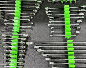 Pack of 25 Modular Tool Box Wrench Organizers multiple Colors Available ...