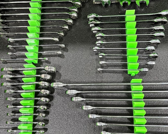 Pack of 25 Modular Tool Box Wrench Organizers (multiple Colors ...