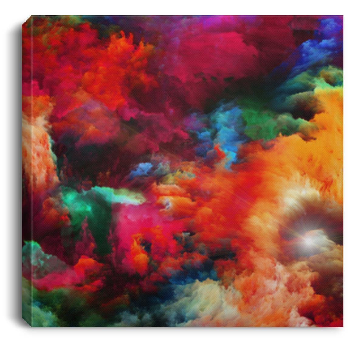 Modern Wall Art Colorful Abstract Canvas Wall Art - Etsy