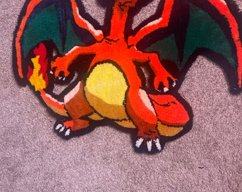 Charizard Rug - Etsy