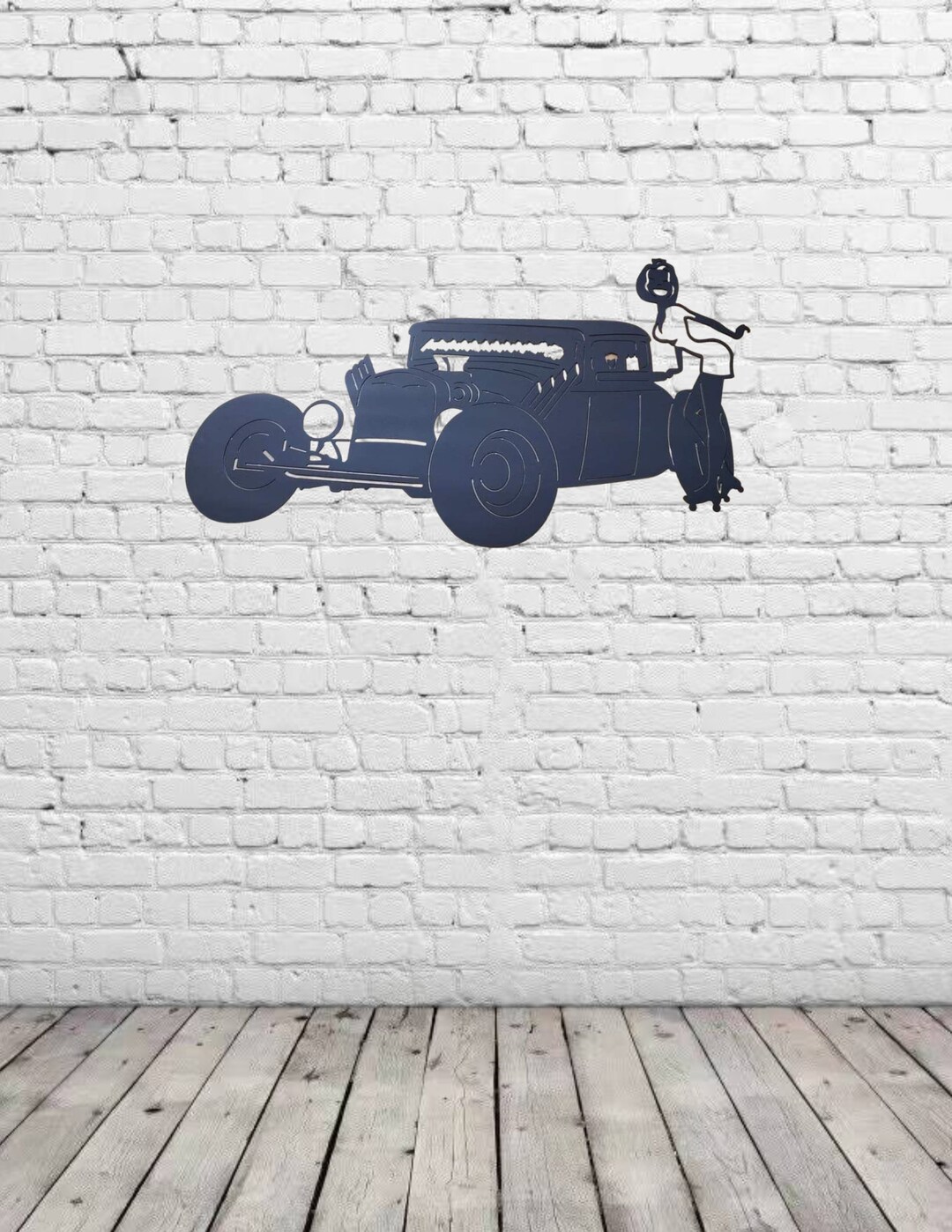 Rat Rod Metal Sign - Etsy