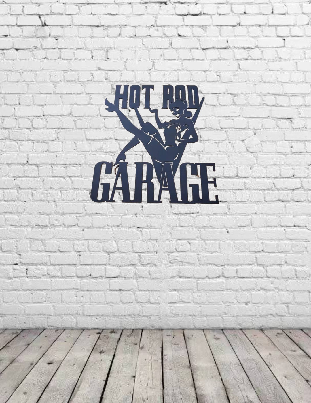Hot Rod Garage Metal Sign - Etsy
