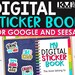 Digital Sticker Book for Kids, Motivational Digital Stickers, Digital ...