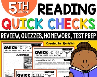 4th Grade Reading Comprehension Passages & Questions, 4th Grade Reading ...