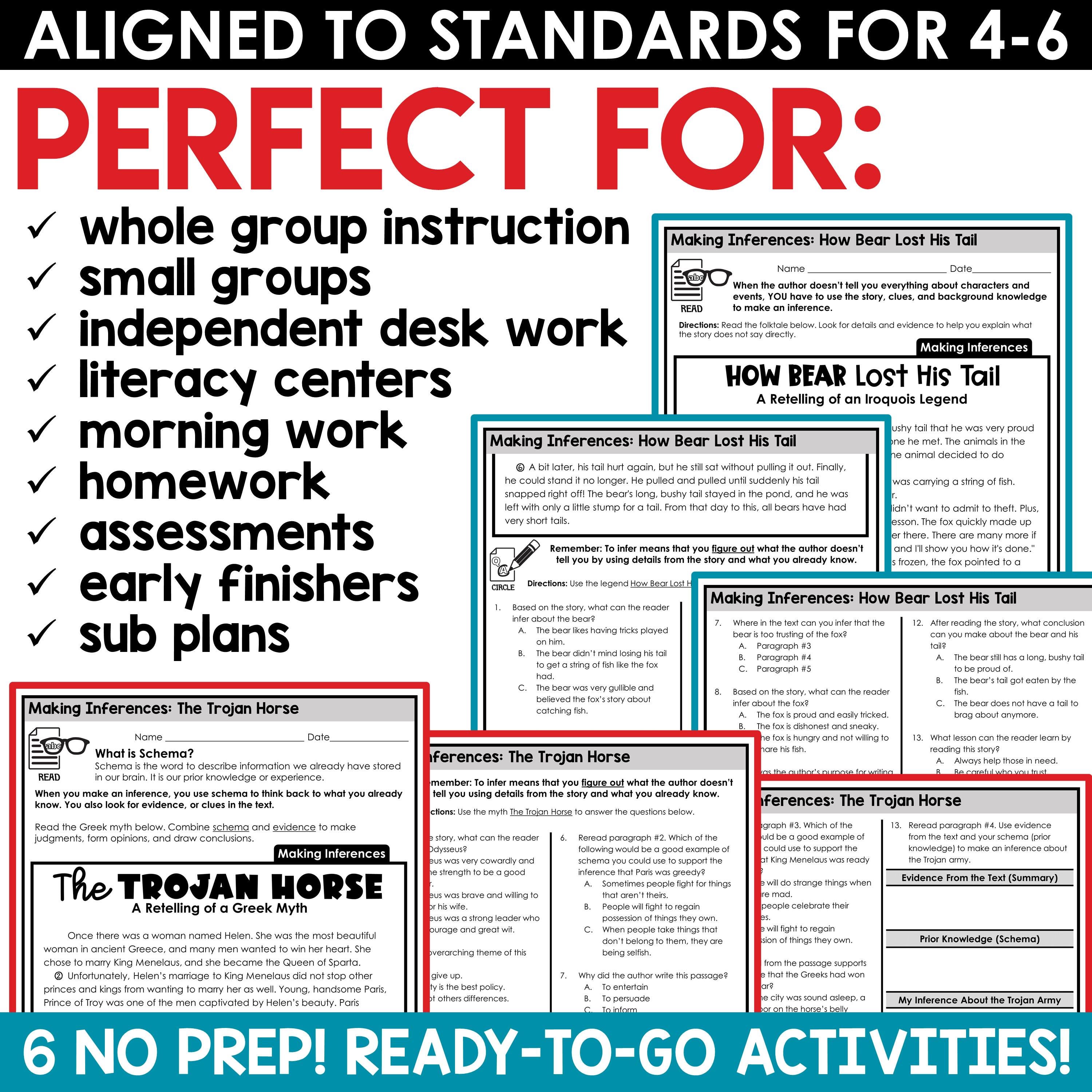 Making Inferences Drawing Conclusions Printable Worksheets, Inference ...