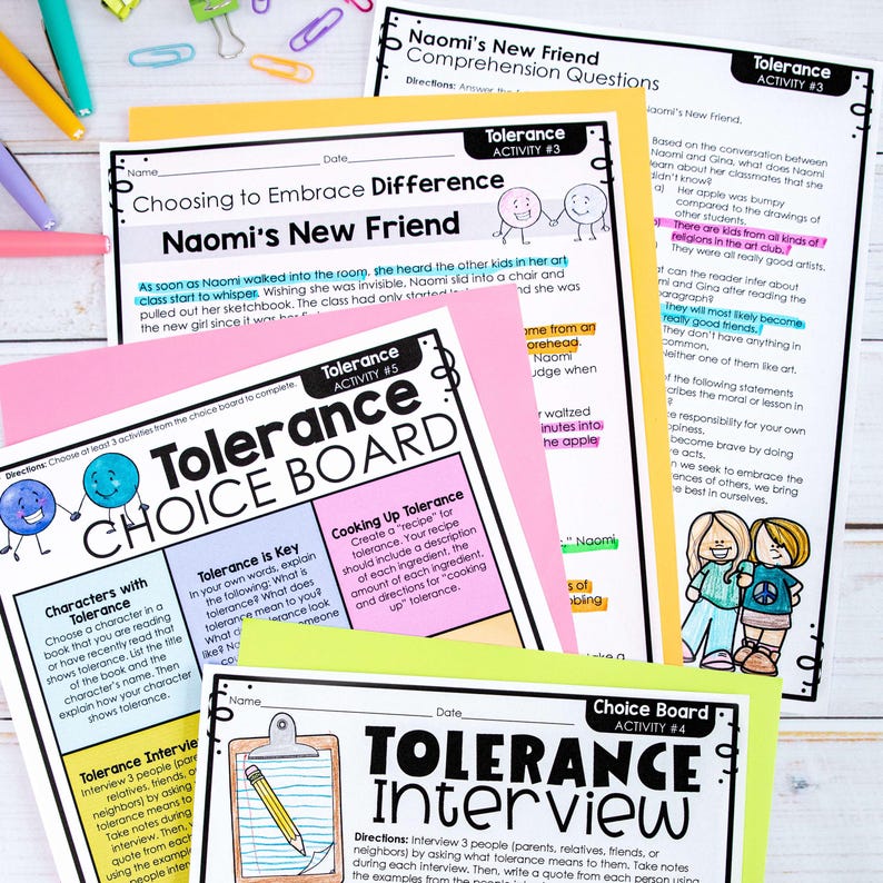 Character Education Social Emotional Learning Activities for Classroom ...