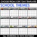 Teacher Calendar 2025-2026 | EDITABLE Monthly Calendar Templates ...