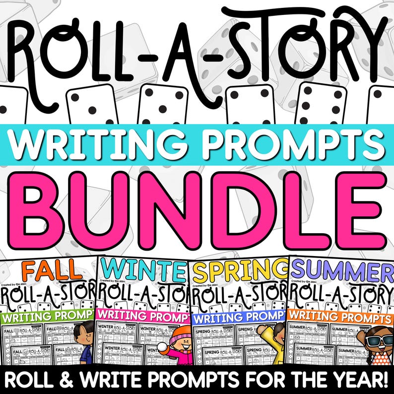 Writing Prompts for Kids Creative Writing Prompts Worksheets Roll and ...