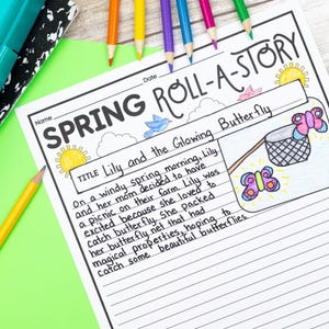 Spring Writing Prompts for Kids Creative Writing Prompts Worksheets ...