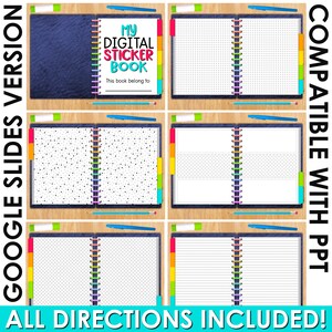 Digital Sticker Book for Kids, Motivational Digital Stickers, Digital ...