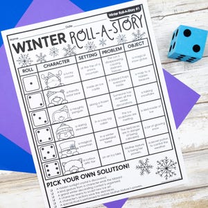 Winter Writing Prompts for Kids Creative Writing Prompts Worksheets ...