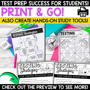 Test Taking Strategies & Motivational Games | Classroom Test Prep ...