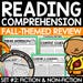 Fall Autumn Reading Comprehension Passages Worksheets Printables 4th ...