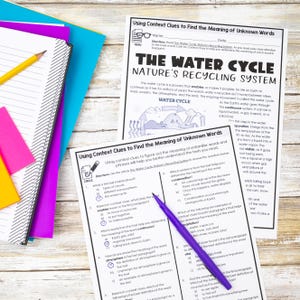 Context Clues Anchor Chart, Vocabulary Worksheets, Reading ...