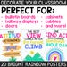 Motivational Posters for Classroom | Bright Decor Rainbow Classroom ...