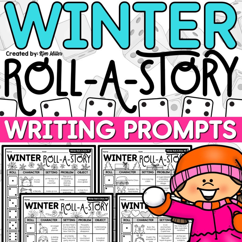 Winter Writing Prompts for Kids Creative Writing Prompts Worksheets ...