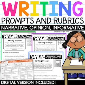 Writing Prompts for Kids Creative Writing Prompts Worksheets Narrative ...