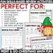 Christmas Math Worksheets for 4th & 5th Grade | No Prep Printable Math ...