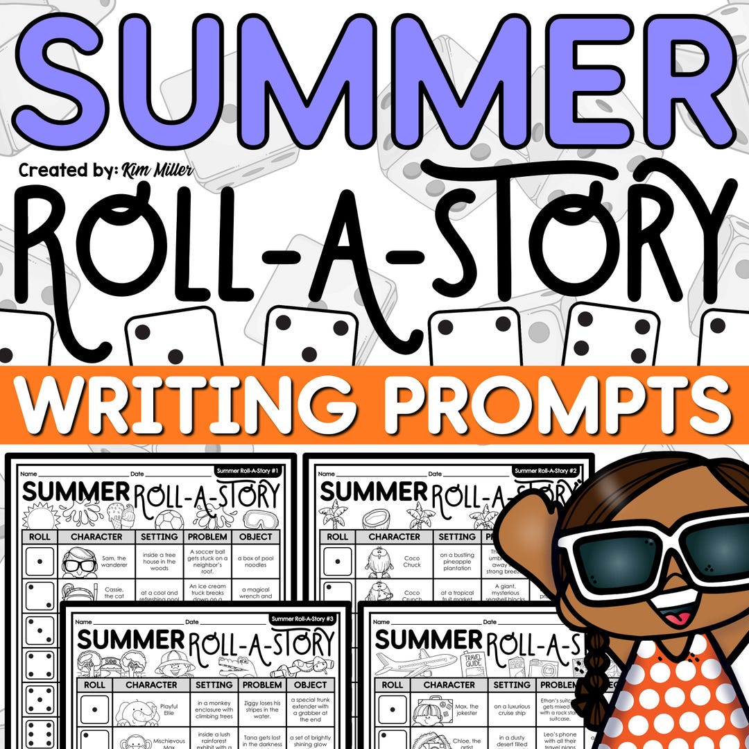 Summer Writing Prompts for Kids Creative Writing Prompts Worksheets ...