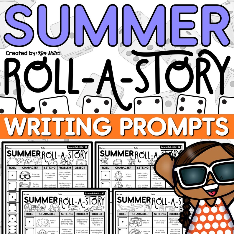 Summer Writing Prompts for Kids Creative Writing Prompts Worksheets ...