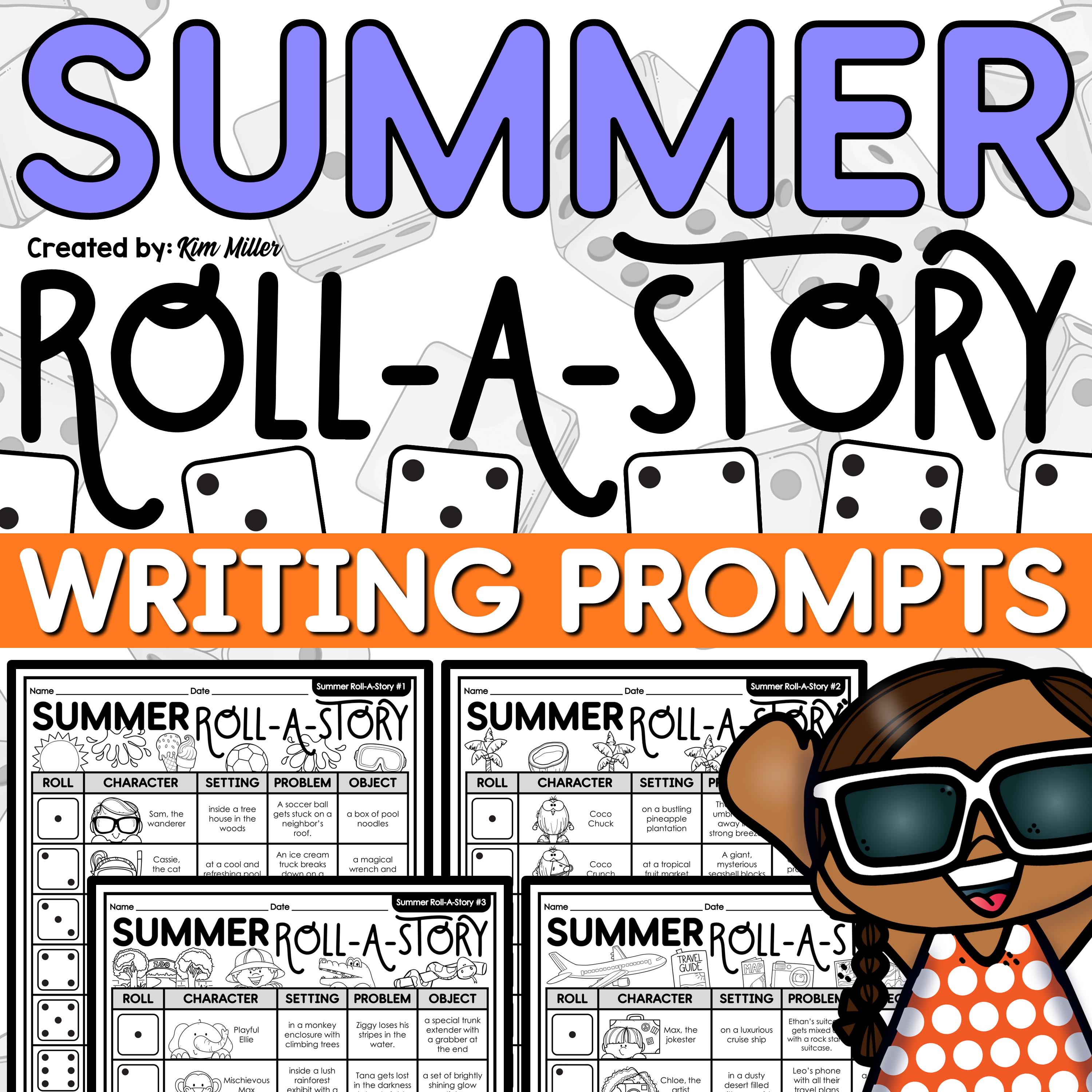 Summer Writing Prompts for Kids Creative Writing Prompts Worksheets ...