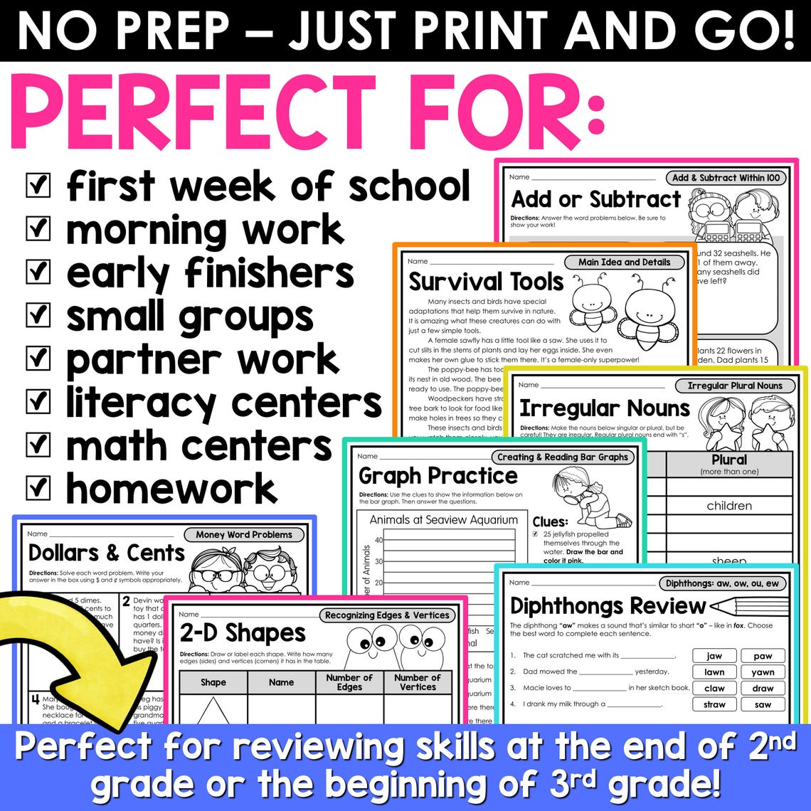 Back to School Activities for Teachers 3rd Grade | First Week of School ...