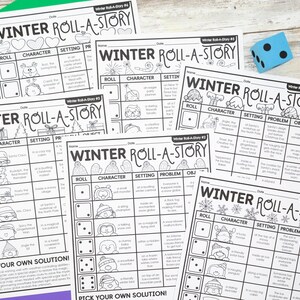 Winter Writing Prompts for Kids Creative Writing Prompts Worksheets ...
